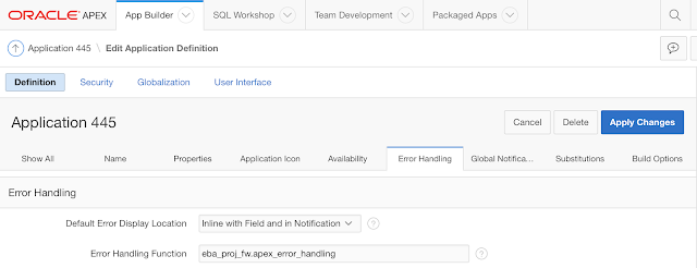 Dimitri Gielis Blog (Oracle Application Express - APEX): Automatically ...