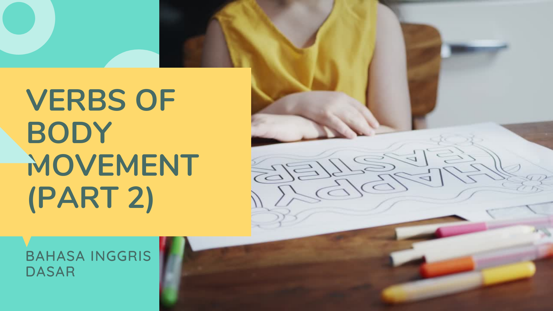 20 CONTOH VERBS OF BODY MOVEMENT BAHASA INGGRIS | HANIBI