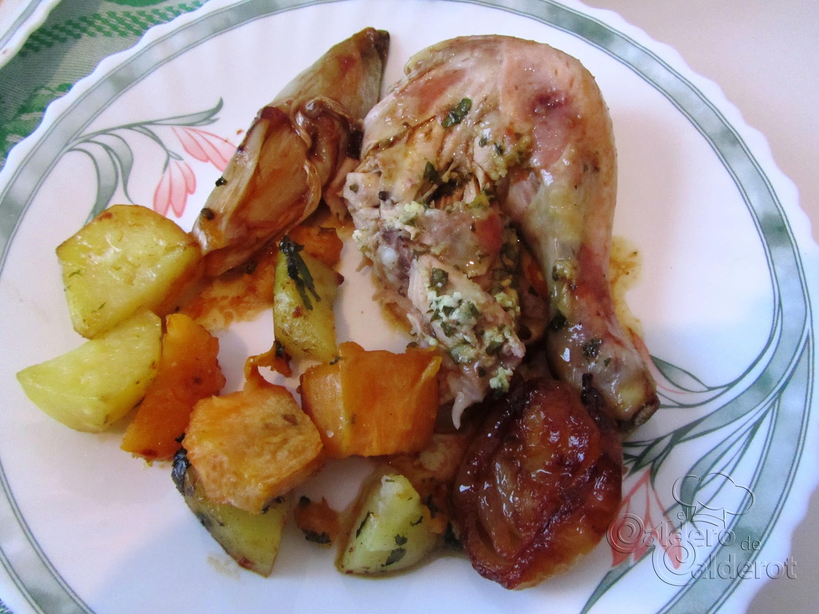 el Caldero de Calderot: Pollo al Gengibre y Cilantro, con Salsa de ...
