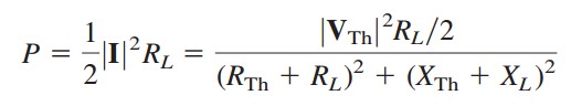 What is Maximum Average Power Transfer Formula in AC Circuits | Wira ...
