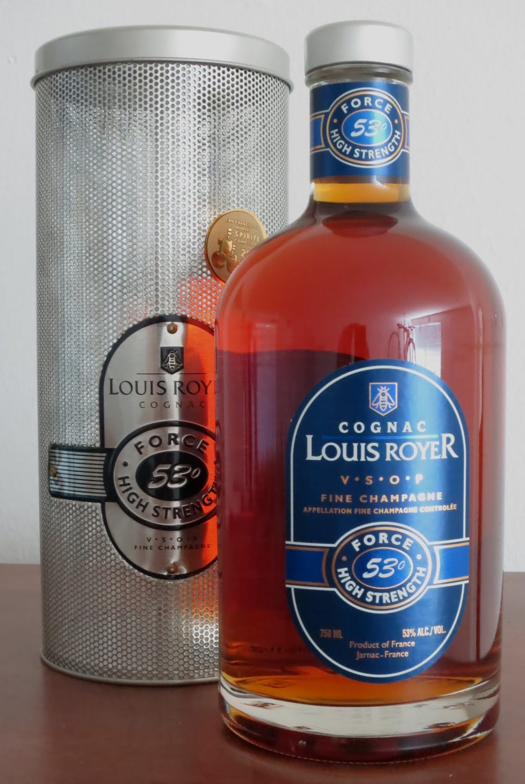 Chemistry of the Cocktail: Cognac Review: Louis Royer VSOP Force 53