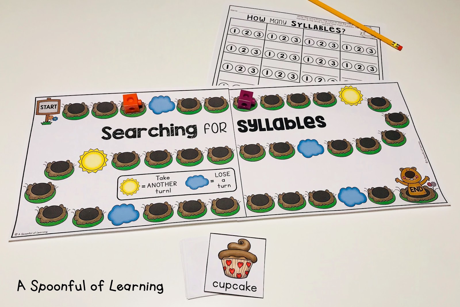 February Centers - First Grade - A Spoonful of Learning