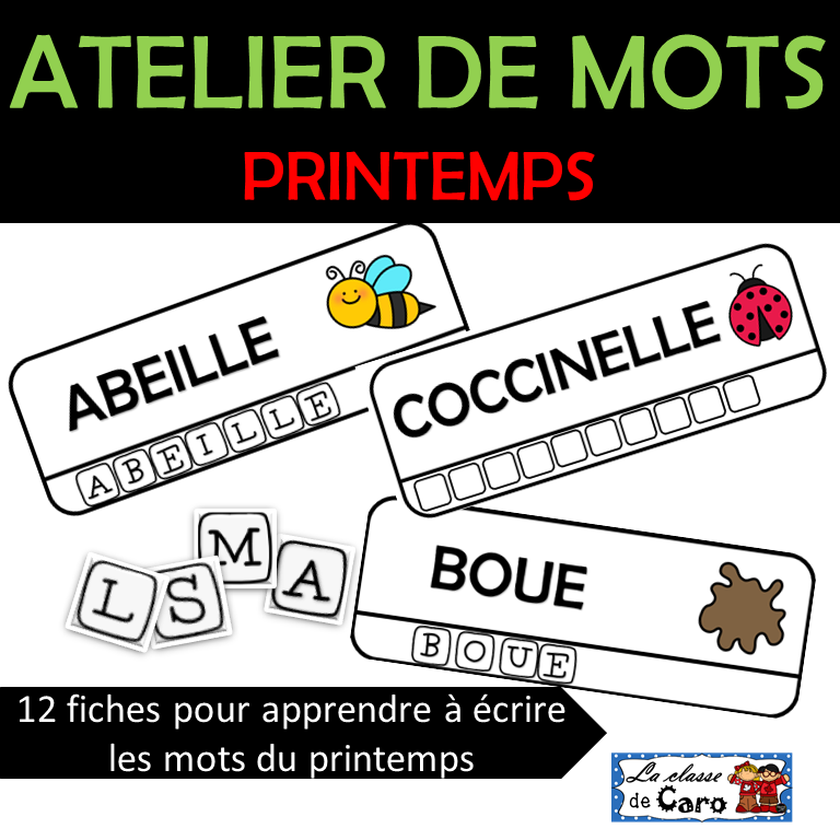 la classe de caro.: Saison: Le printemps
