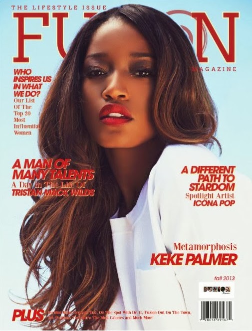 Kemi Online ♥: Keke Palmer stunning Fuzion Magazine Shoot