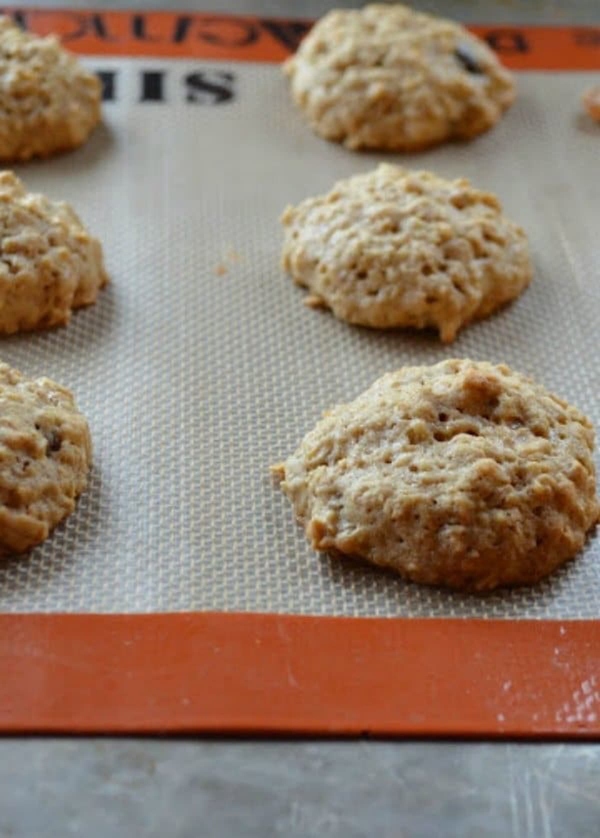 Chewy Spicy Oatmeal Raisin Cookies | Serena Bakes Simply From Scratch