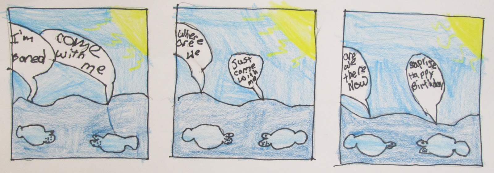 ART WITH SCHMIDT: 3rd Grade - Comic Strips