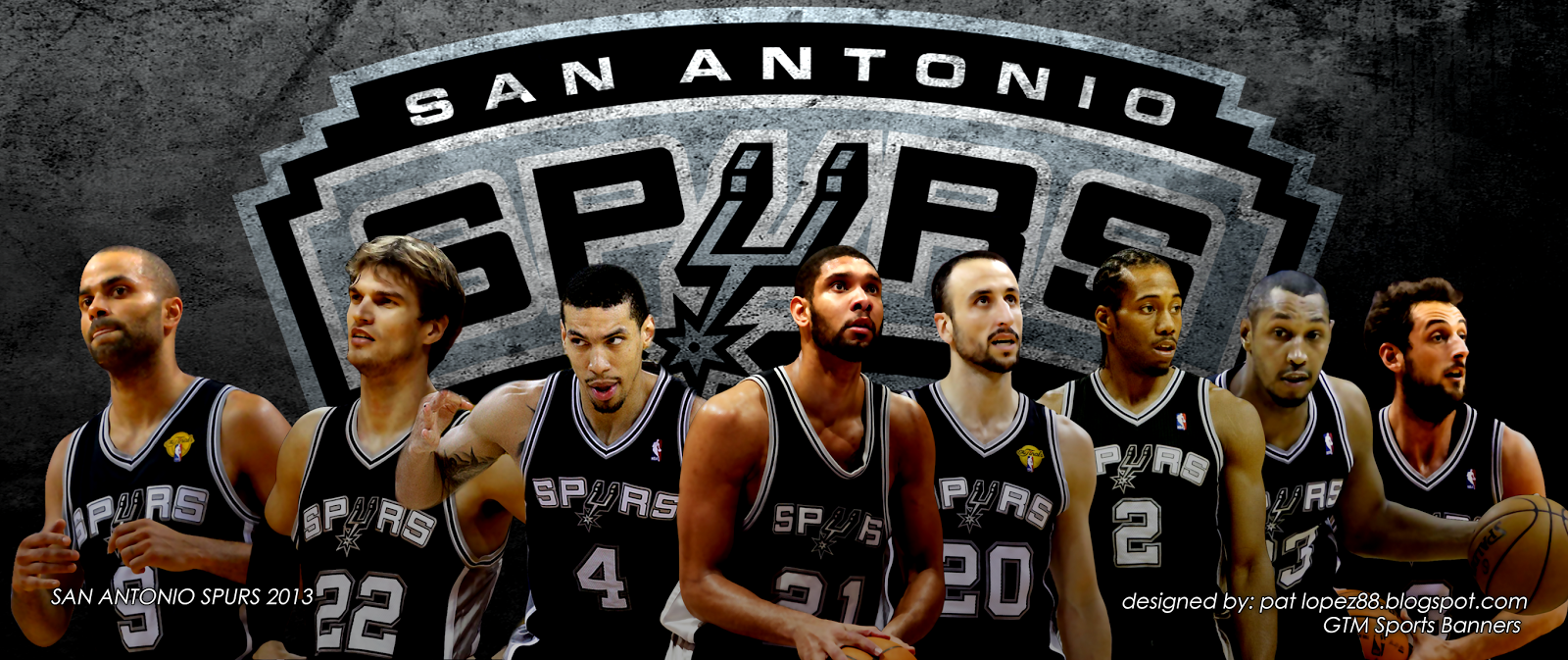 P.Lo's Designs: San Antonio Spurs Banner
