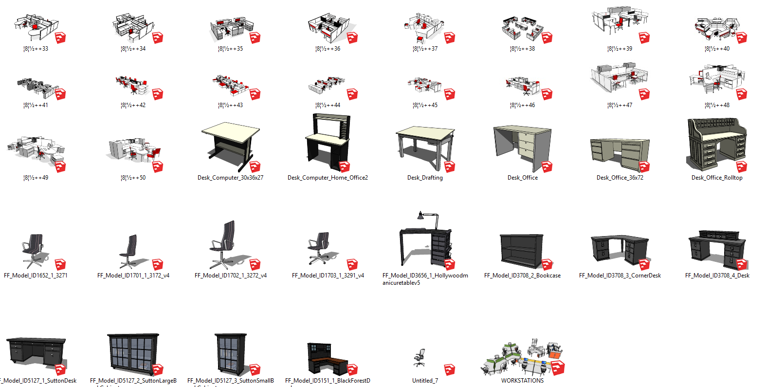 10Gb SketchUp Library shared by MINZSTUDIO