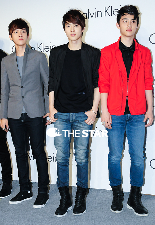 [Photos] 120524 EXO-K at the 'Calvin Klein Multi-Brand Event' ~ EXOeternity