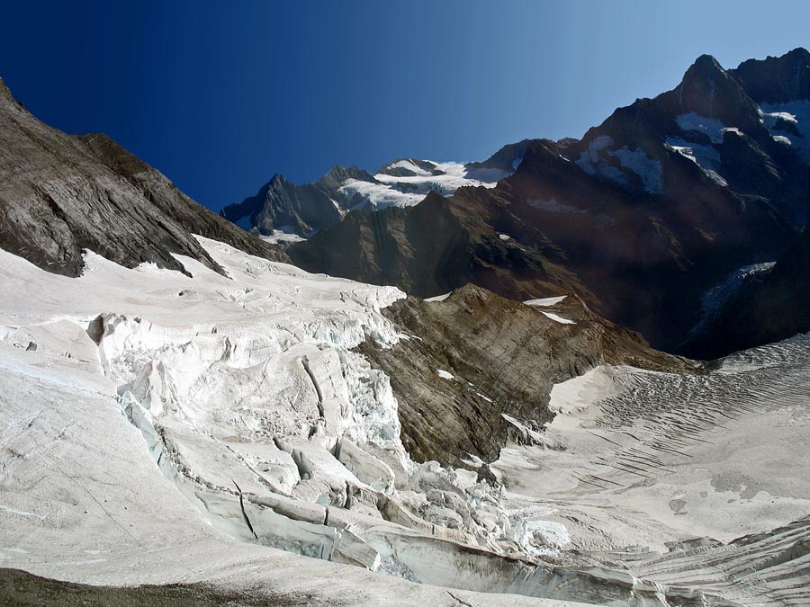 Stock Pictures: Glaciers on the Swiss Alps