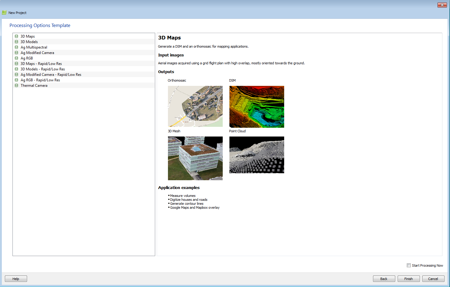 Geospatial Field Methods: Processing UAS data in Pix4D