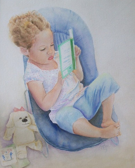 Reading and Art: Patricia Elgee