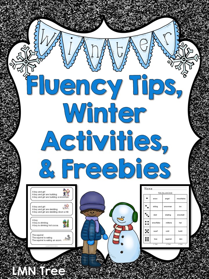 LMN Tree: Winter Edition of Fluency Tips, Activities, and Freebies
