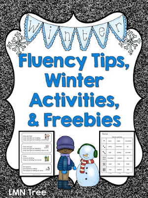 LMN Tree: Winter Edition of Fluency Tips, Activities, and Freebies