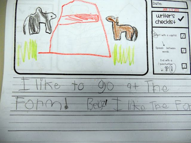 kindergarten kidlets: We are Writers!