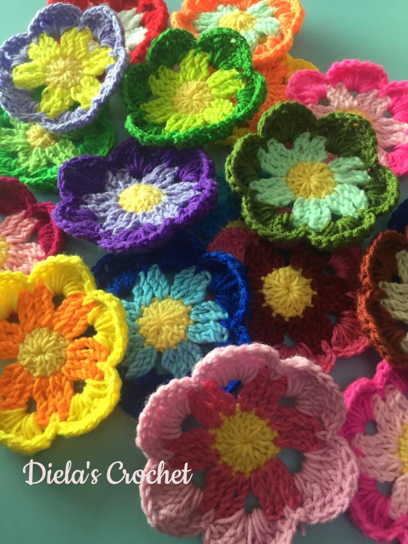 DIELA'S CROCHET: Crochet Bunga Asther