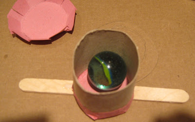 Almost Unschoolers: Flippy Acrobat Toy Craft for Sandy's Circus