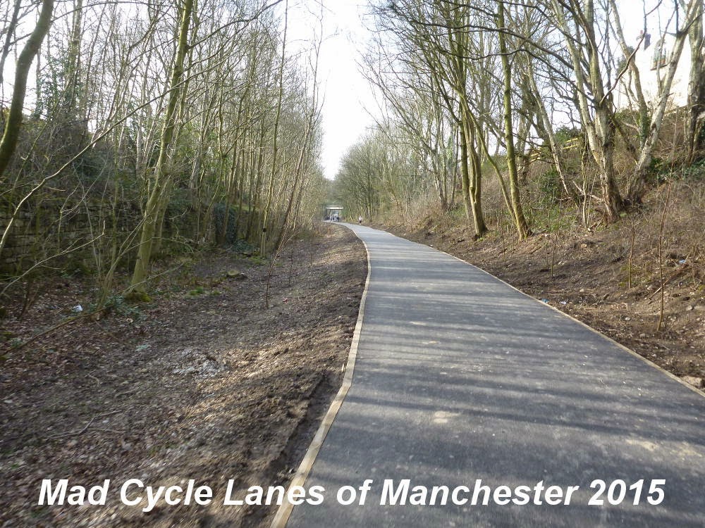 Mad Cycle Lanes of Manchester: Tyldesley Loopline 1 - Monton to Roe ...