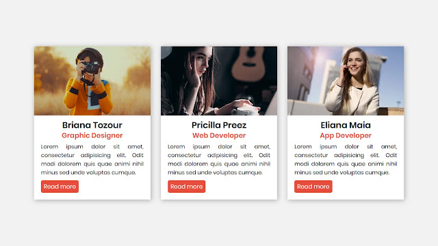 Owl Carousel Cards Slider In Html Css And Jquery
