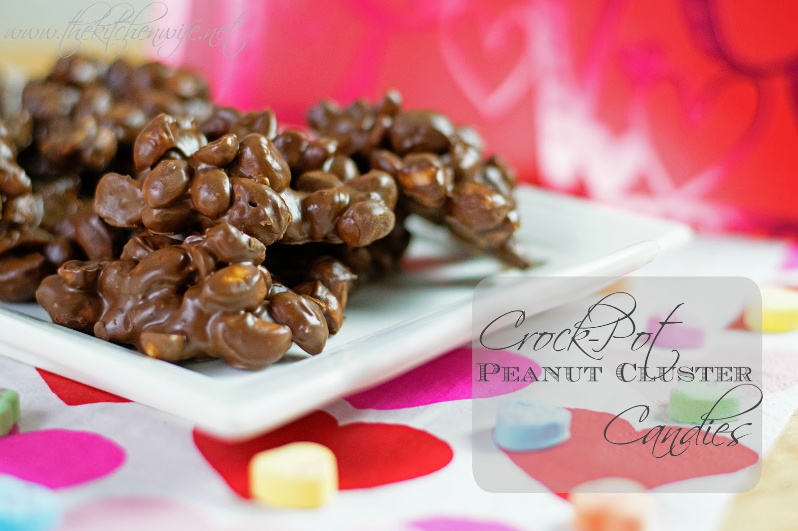 Crockpot Peanut Cluster Candy - The Kitchen Wife
