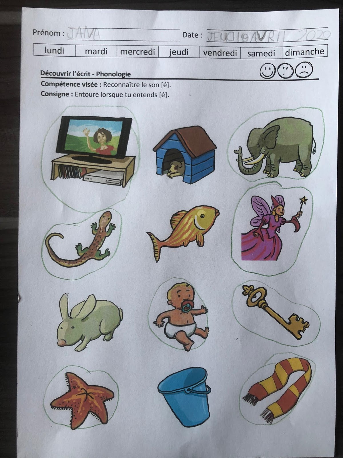 La classe de Dorothée: Je répète les sons - 2P