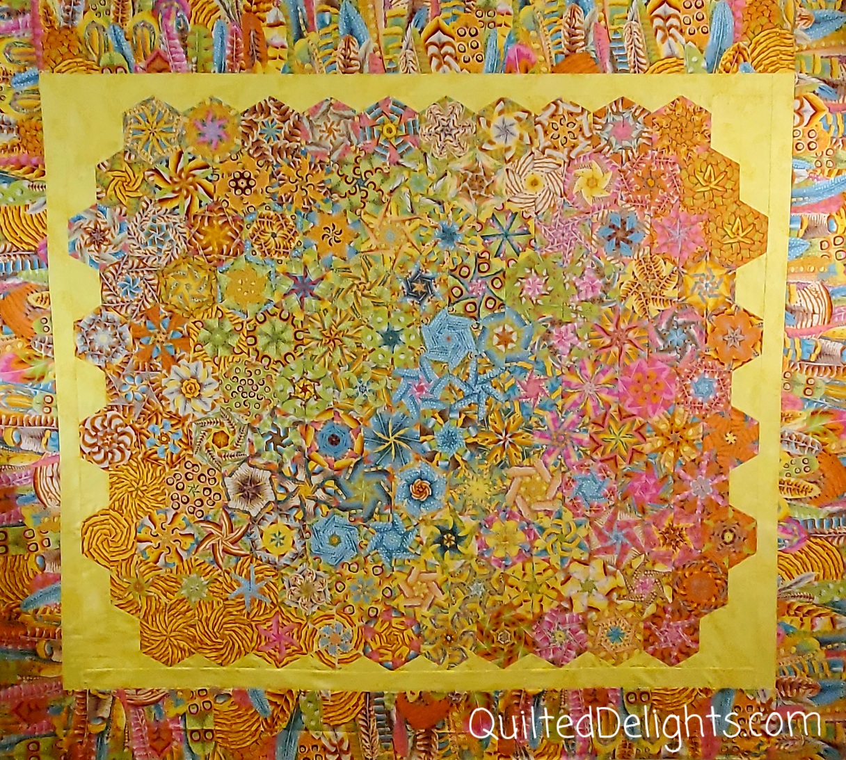 Quilted Delights: Feather One Block Wonder