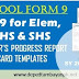 School Form 9 - SF9 (Learner's Progress Report Card) Templates - Deped ...