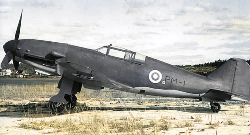 FDRA - Fuerza Aérea: Caza interceptor: Prototipo VL Pyörremyrsky, el ...