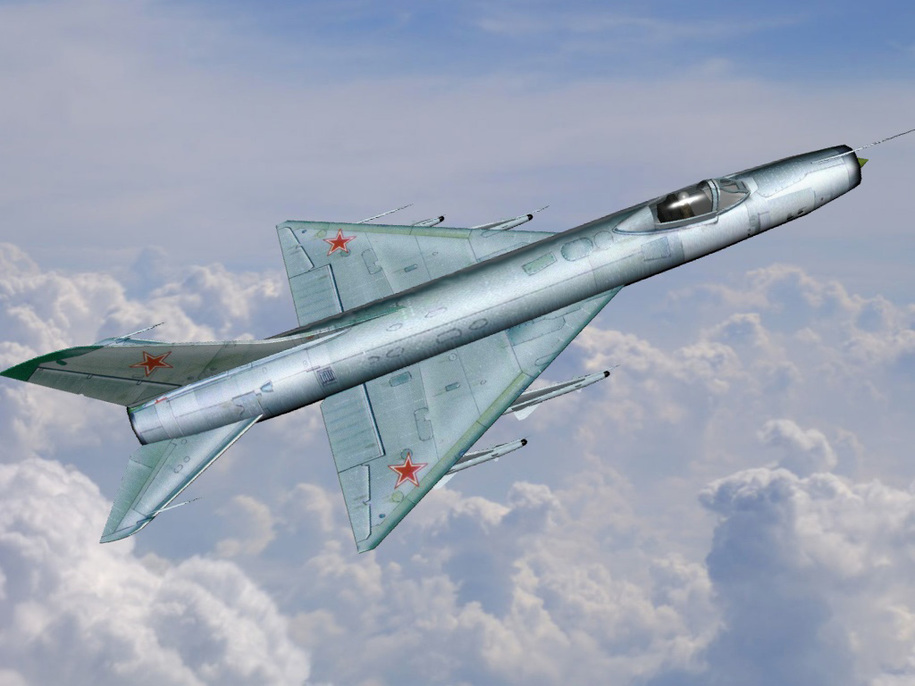 Jim's Wargames Workbench: 1960's Cold War Soviet 1/600th Jets
