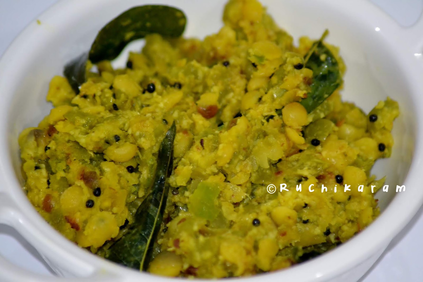 Ruchikaram: Padavalam Parippu Thoran | Snake Gourd Dhal Stir Fry