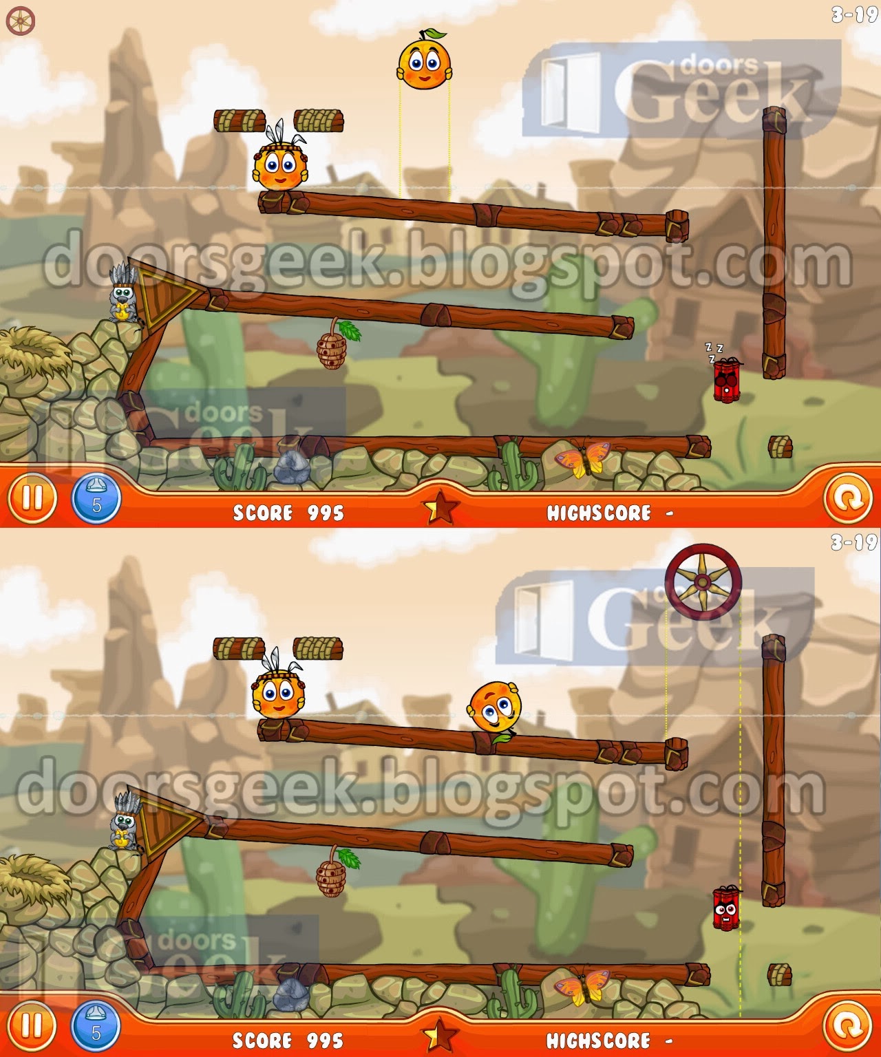 Cover Orange: Journey [Level 3-19] ~ Doors Geek