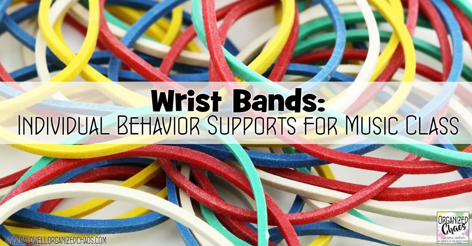 Wrist Bands: Individual Behavior Supports for Music Class | Organized Chaos