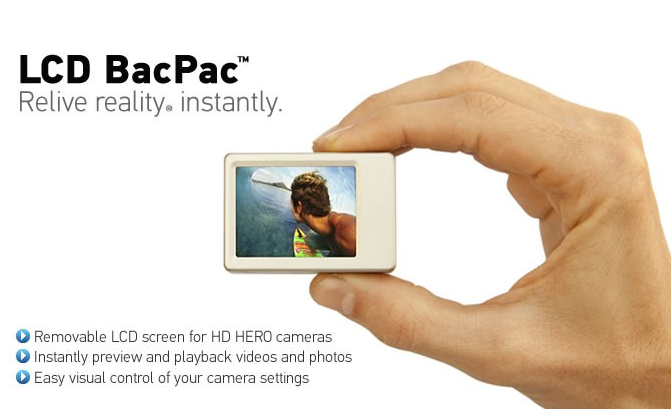 GoPro Display - LCD Monitor Released for Your GoPro HD Camera (Video)
