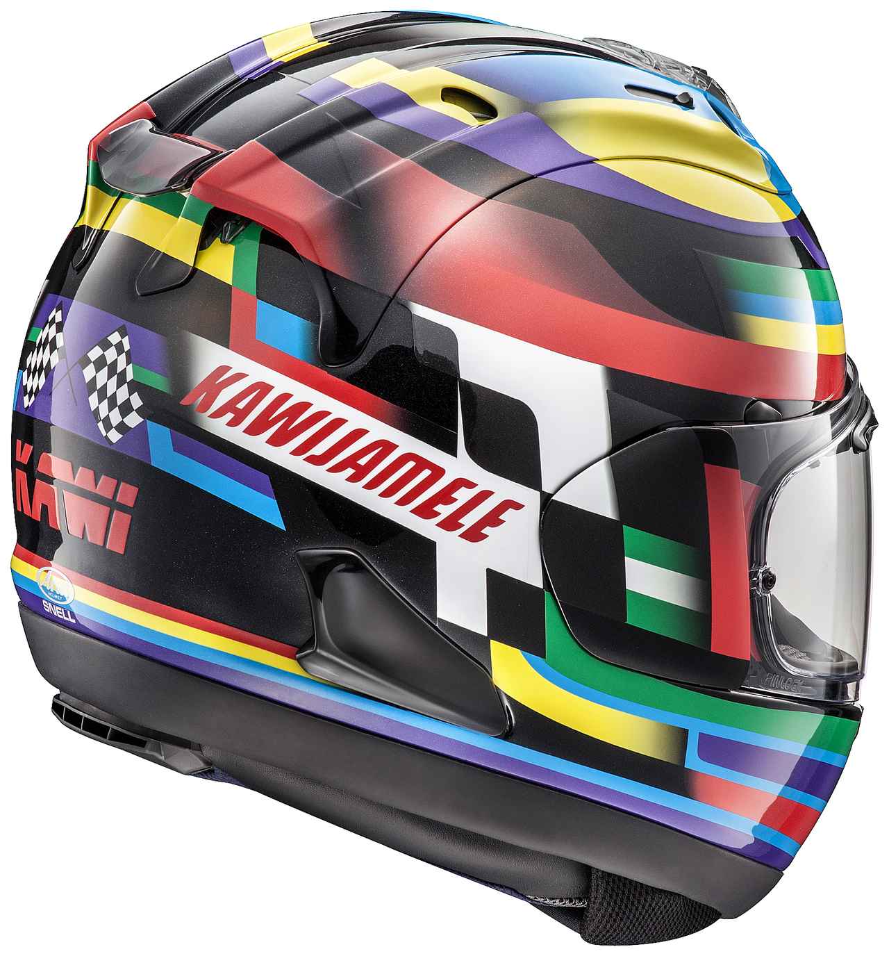 Racing Helmets Garage: Arai RX-7X (RX-7V) "Kawi Jamele" 2017