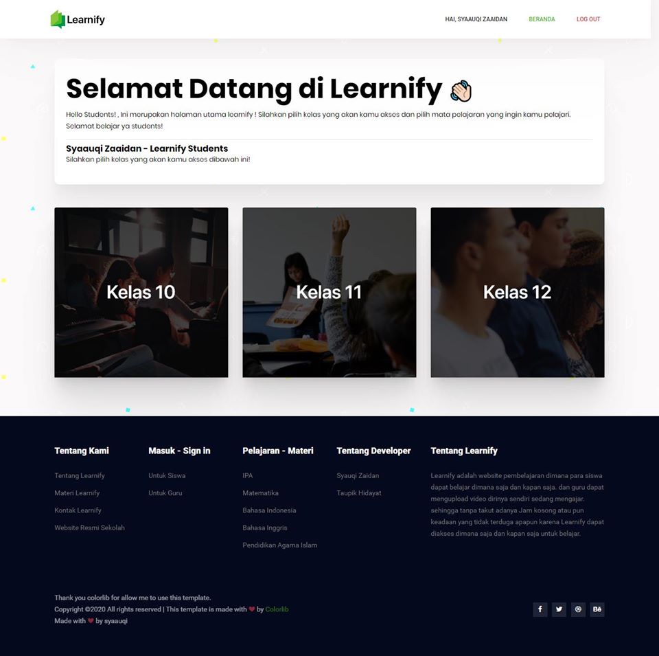 Source Code PHP E-Learning Web Edukasi Berbasis Video dan Teks