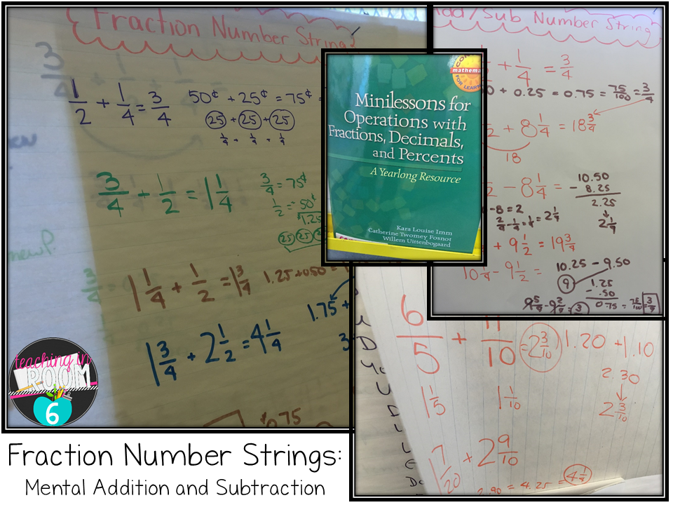 Fraction Number Strings | Teaching in Room 6
