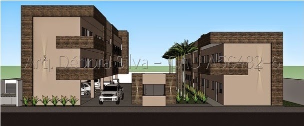 Débora Silva - Arquitetura e Interiores: Projeto Multifamiliar - Kitnet
