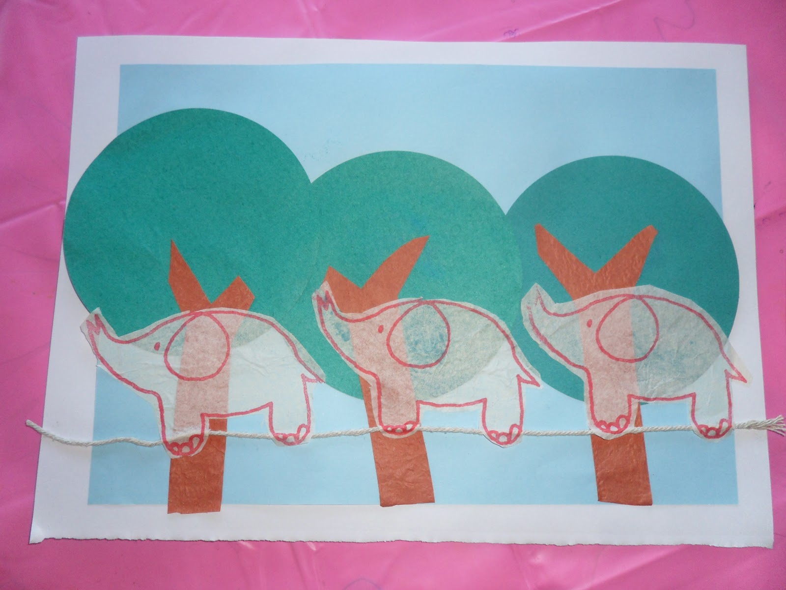 Learn with Play at Home: "Elephants Balancing" Picture and Song