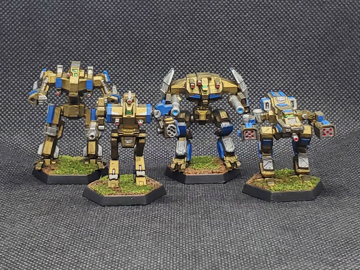 By Brush and Sword: Painting Update - Battletech, WWII