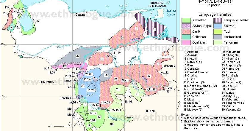 Las Lenguas de America: Venezuela