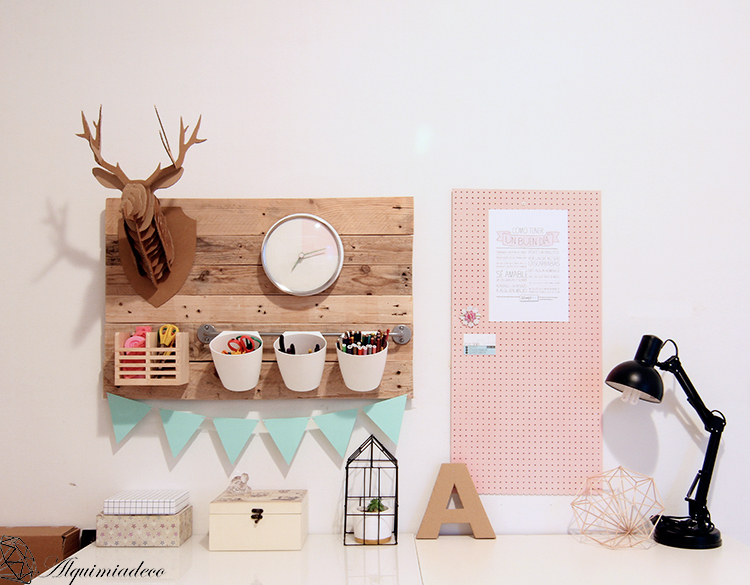 CÓMO RECICLAR UN TABLÓN | Decoración