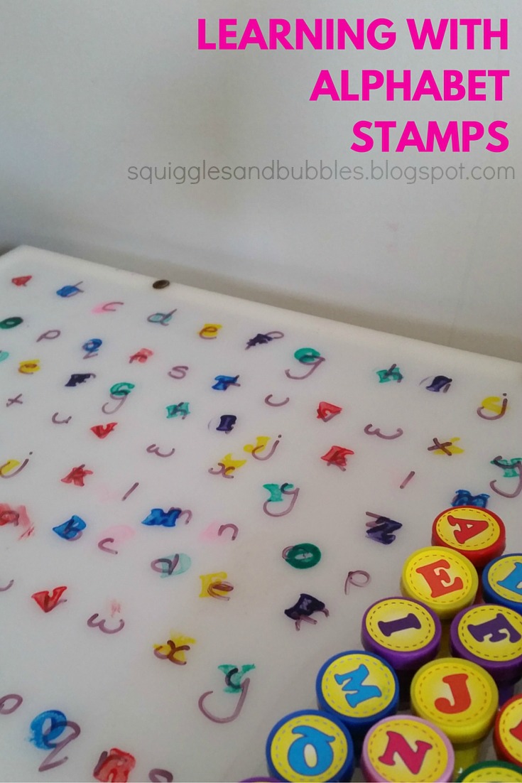 Squiggles and Bubbles: Stamps on the Light Table {Learning with ...