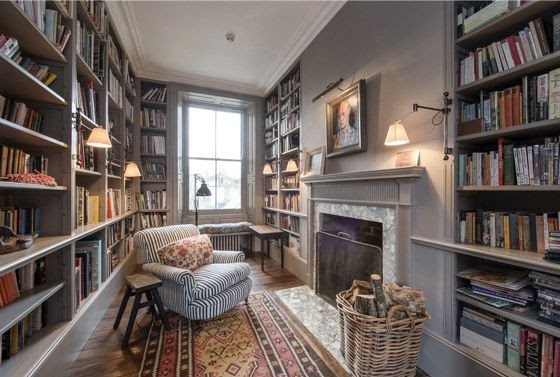 Content in a Cottage: The Almost Perfect Reading Room