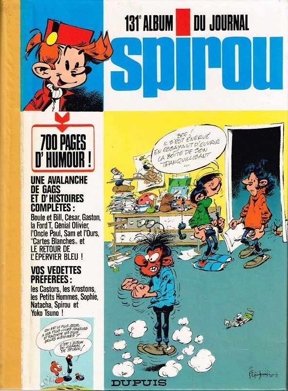 journal spirou evolution catalogue des albums: 1973