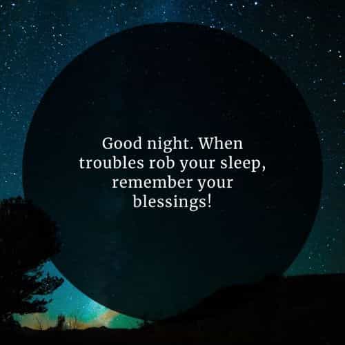 50 Inspirational good night quotes for her and him