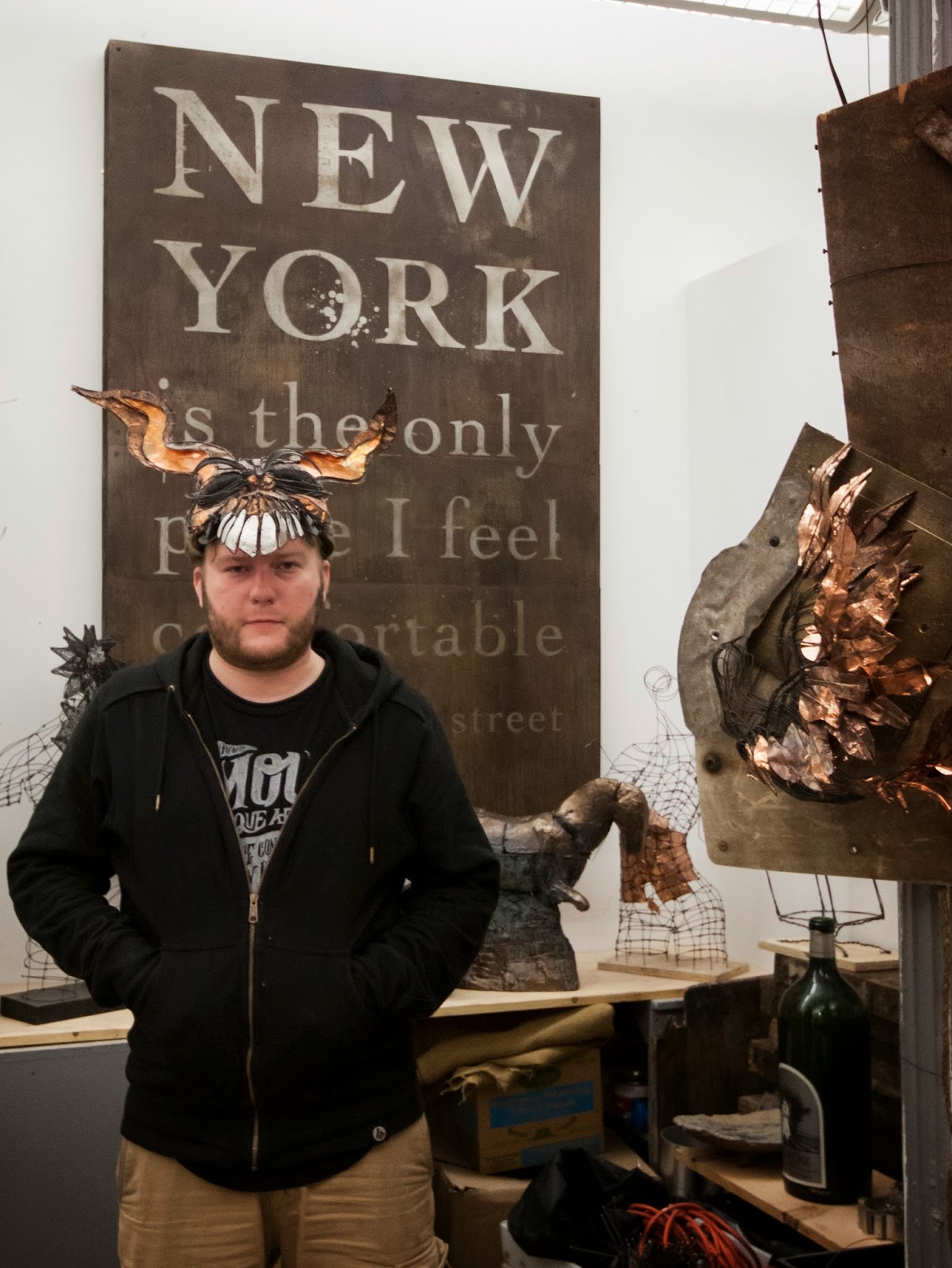 New York Academy of Art: Studio Portraits: George Fowler (MFA 2014)