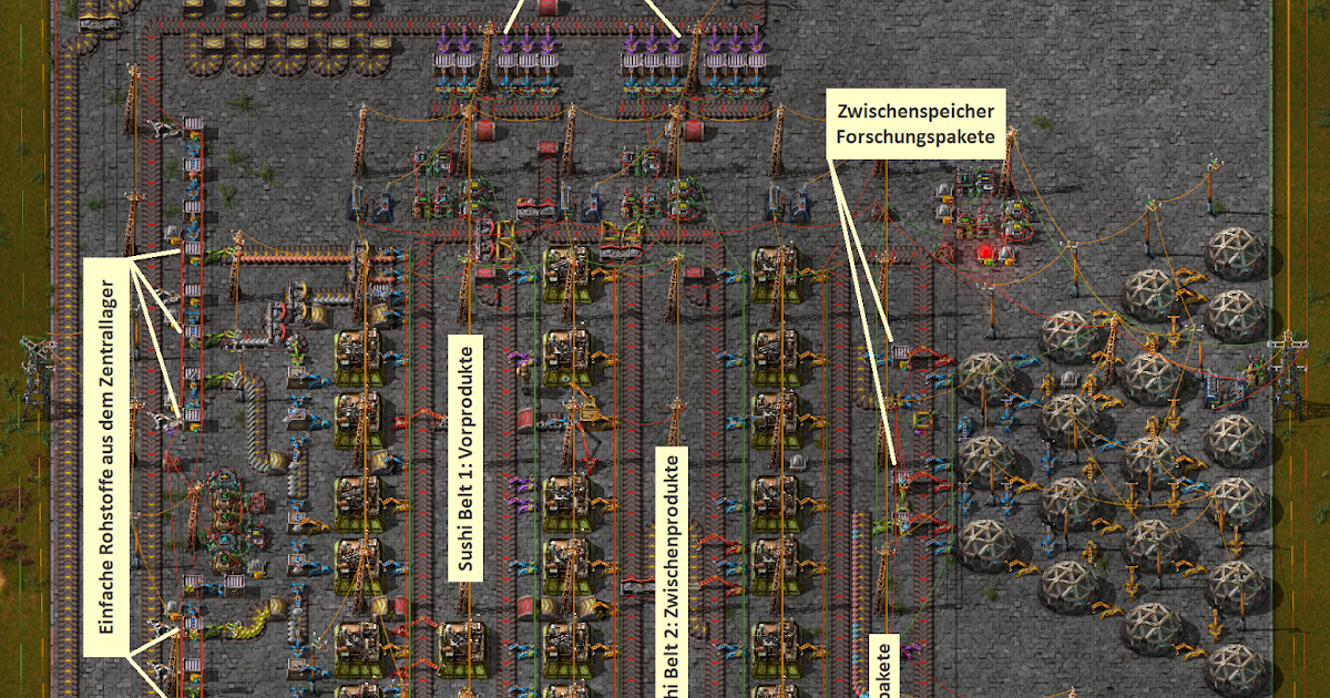 Shishi Belts in Factorio