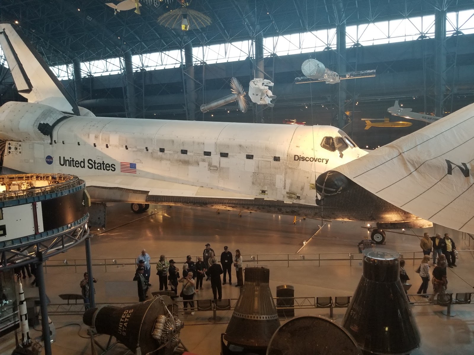 Travel with Pops: Air and Space Museum, Washington Dulles