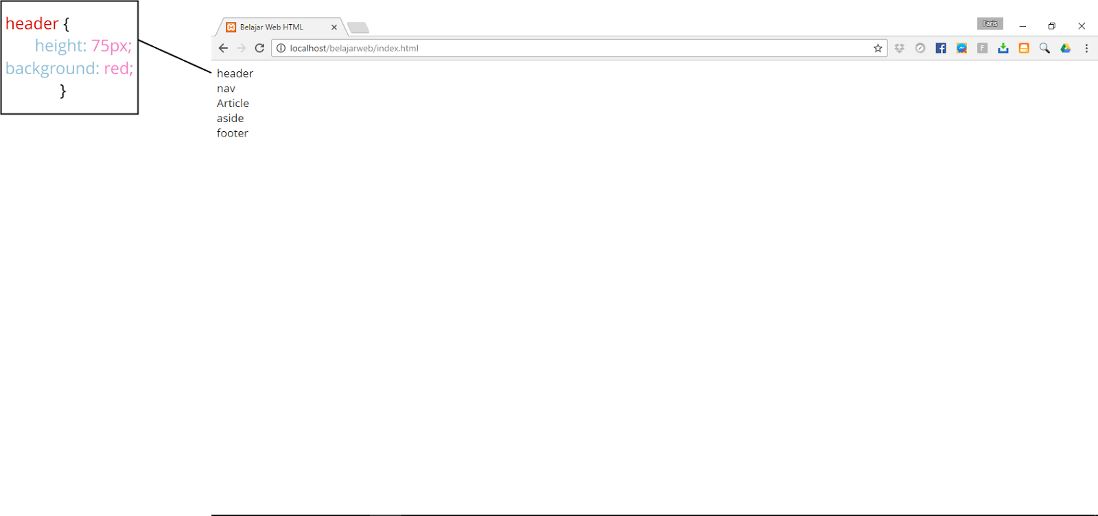 Membuat Web Dasar Dengan Html And Css Juragan Tutorial