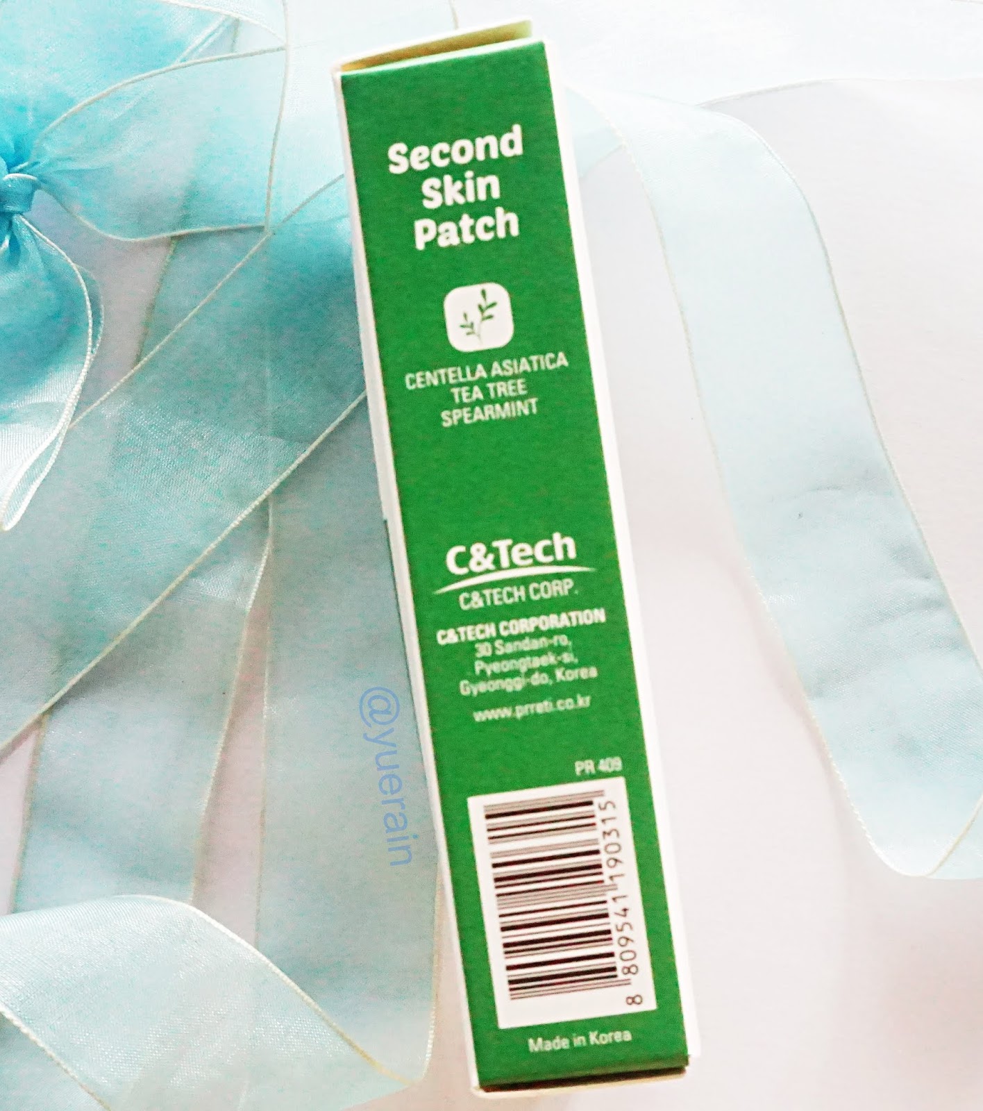 GREAT SKINandLIFE: REVIEW ON PRRETI SECOND SKIN PATCH